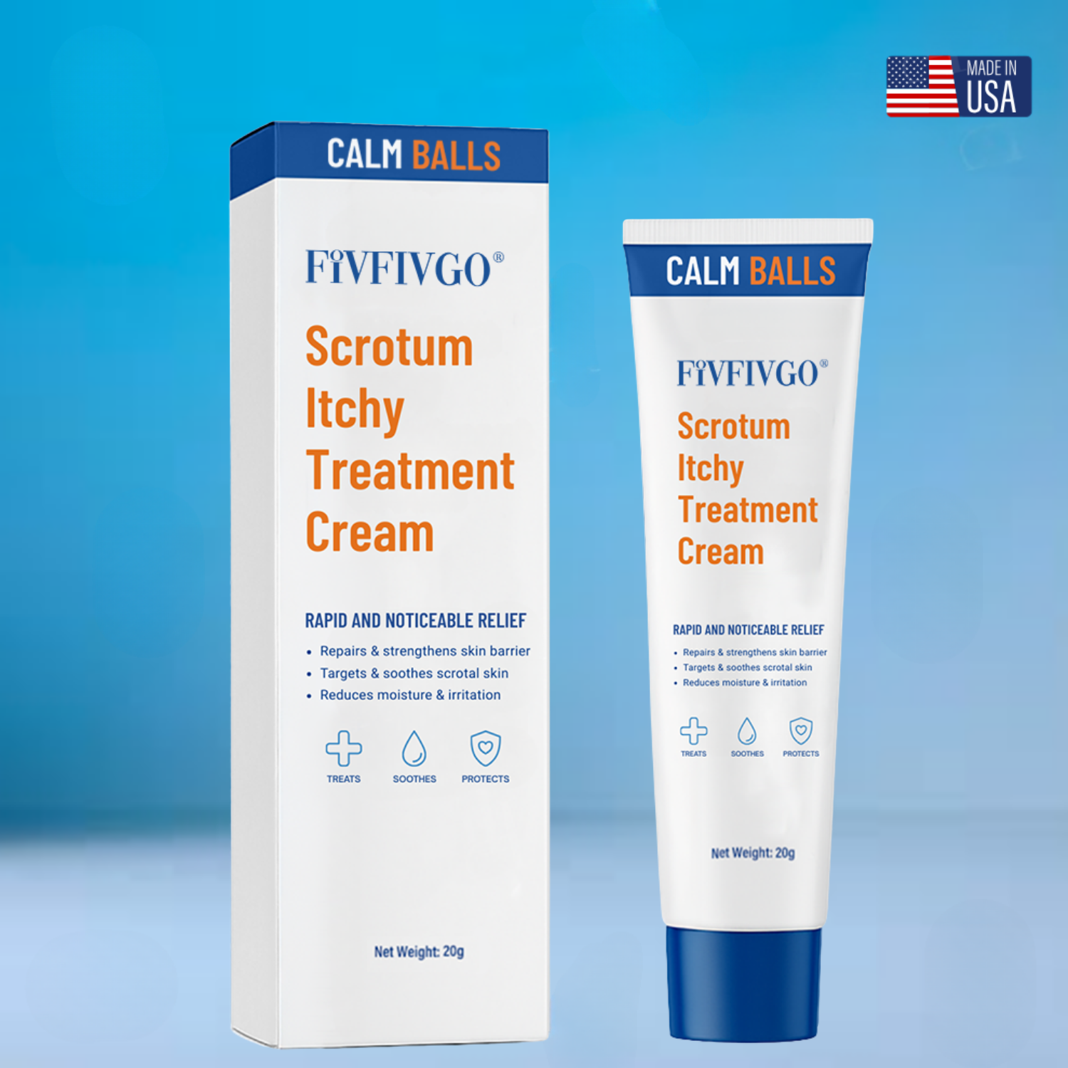 Fivfivgo® Scrotum Itchy Treatment Cream – Laracova